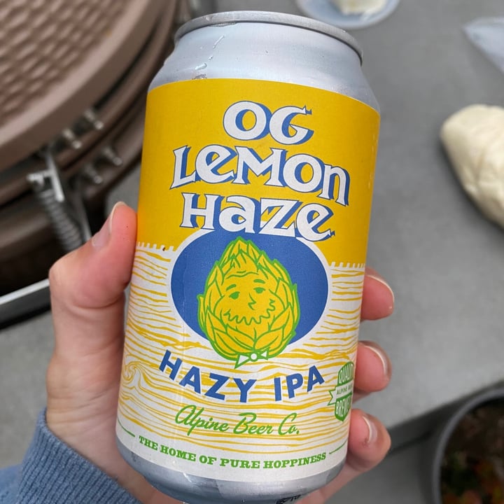 Alpine Beer Company OG Lemon Haze - Hazy IPA Review | abillion