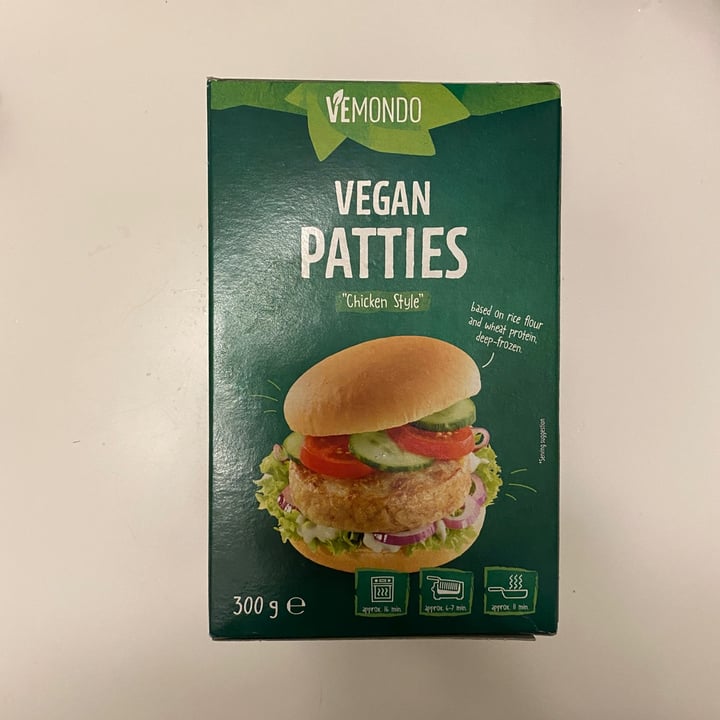 Vemondo Vegan Patties Chicken Style Review | abillion