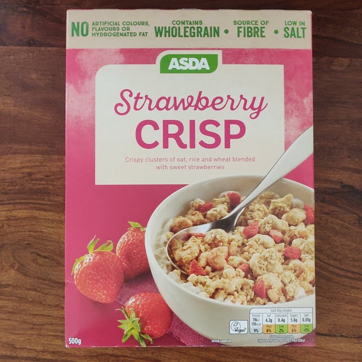 ASDA Strawberry crisp Review | abillion