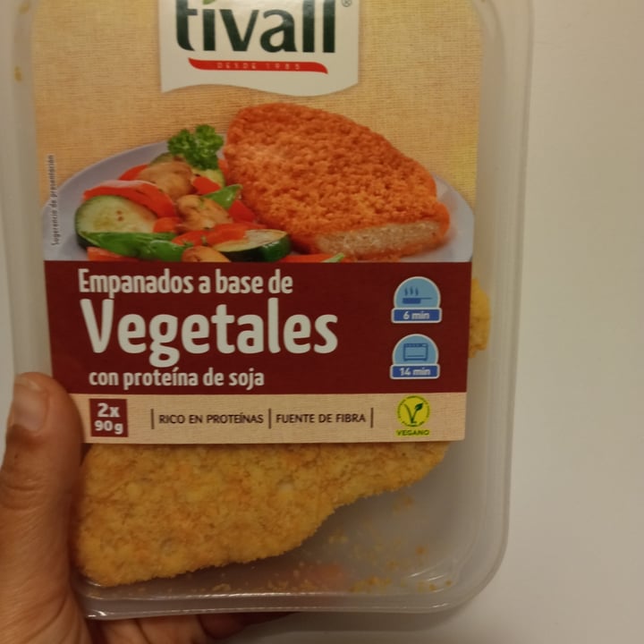 Tivall Empanados a base de vegetales con proteína de soja (Vegano ...