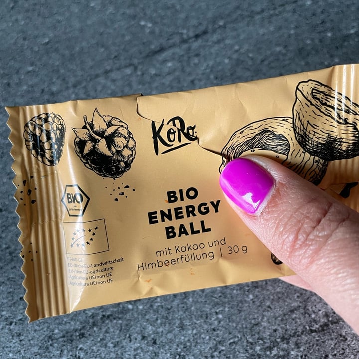 Koro Bio Energy Ball With Cocoa and Raspberry Review | abillion