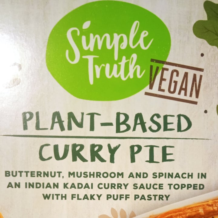 Simple Truth Plant-Based Curry Pie Review | abillion