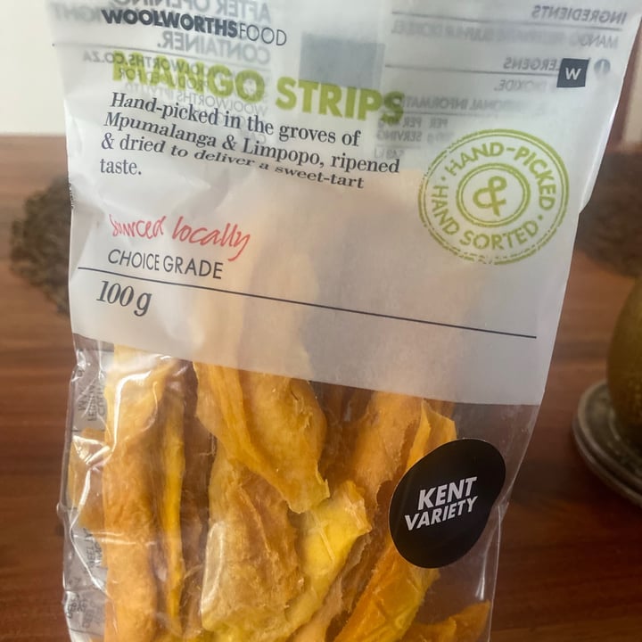 Woolworths Food Mango strips Review | abillion