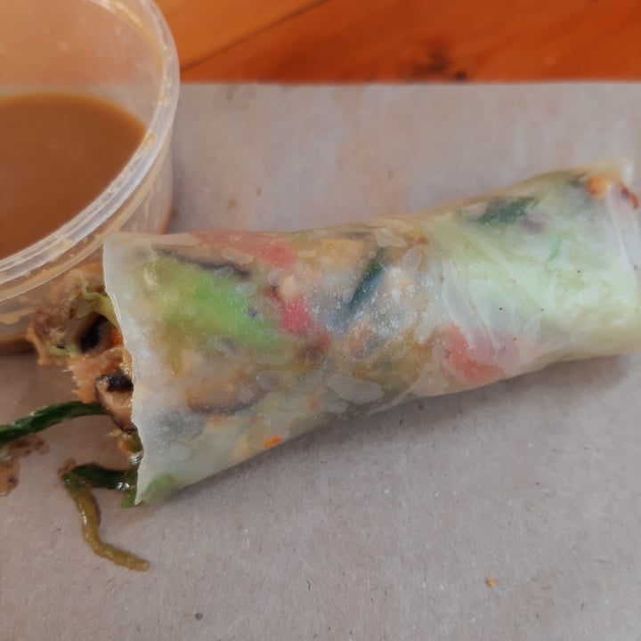 Plant Cape Town, South Africa Exotic Mushroom rice paper roll Review ...