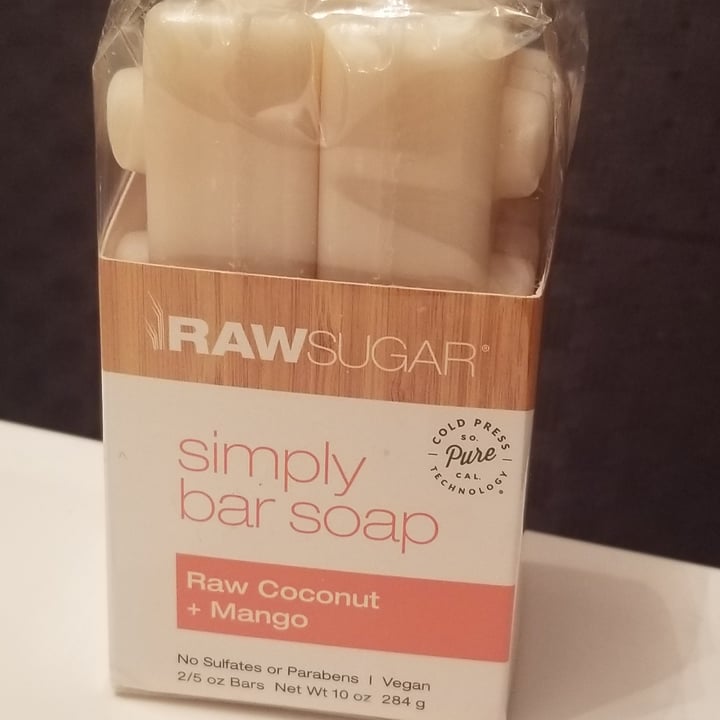 Raw Sugar Simply Bar Soap Raw Coconut + Mango Review | abillion