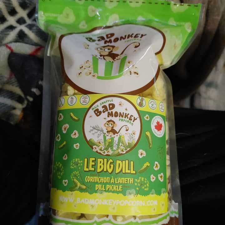 Bad Monkey Popcorn Le Big Dill Review | abillion