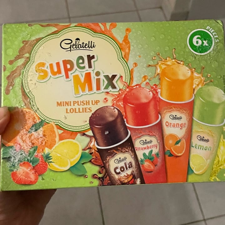 Gelatelli Super mix Mini Push up lollies Review | abillion