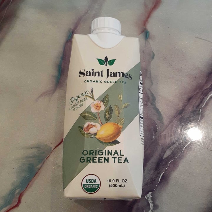 Saint James Organic Original Green Tea Review | abillion