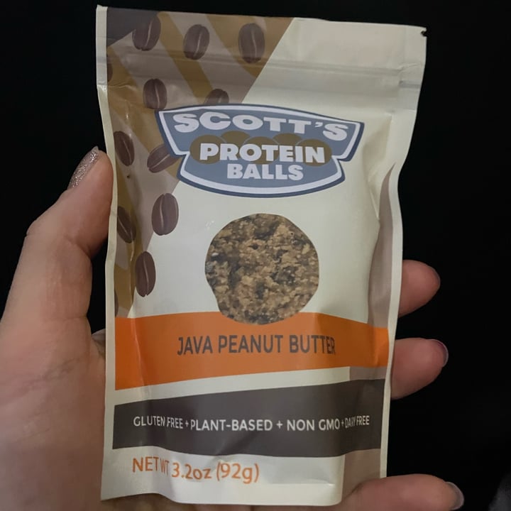 Scotts Protein Balls Java Peanut Butter Review | abillion