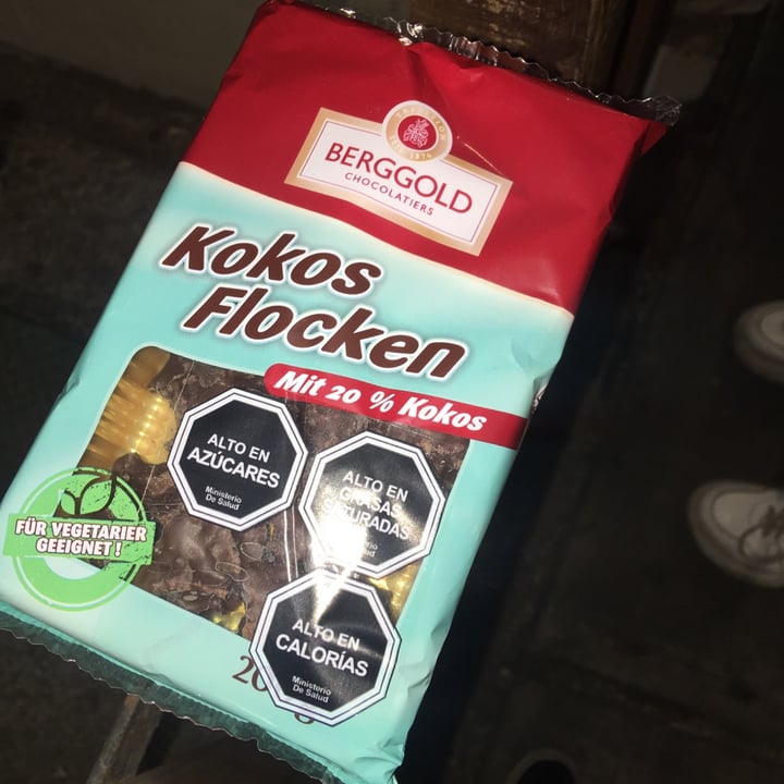 Schokoladenwerk Berggold Kokos Flocken Bombón De Coco Cubierto Con ...