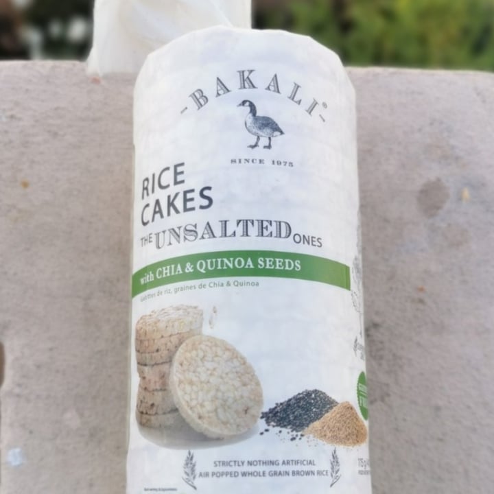 Bakali Rice Cakes With Chia And Quinoa Seeds Review | abillion
