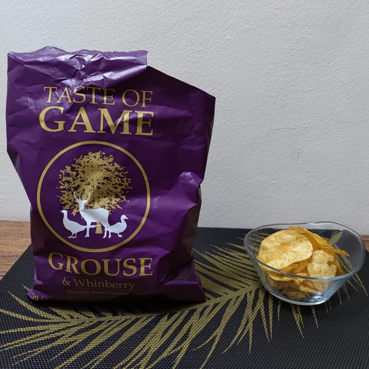Taste of Game Grouse & Whinberry Flavour Potato Crisps Review | abillion