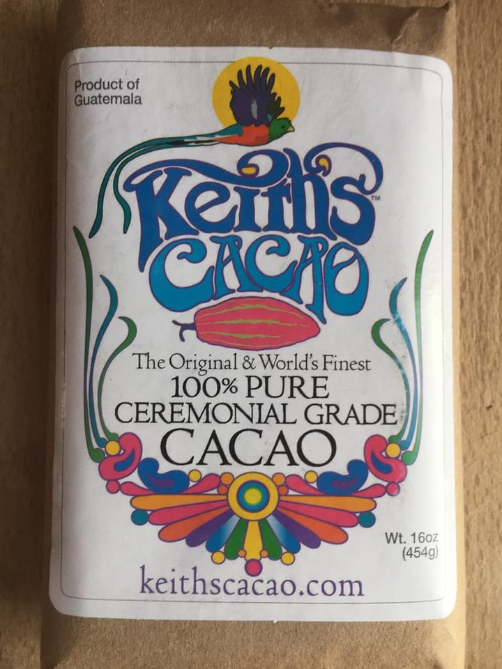 Keith's Cacao 100% pure ceremonial grade cacao Review | abillion