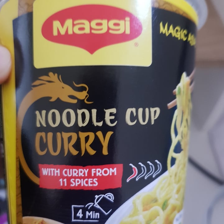 Maggi Noodle Cup Curry Review | abillion