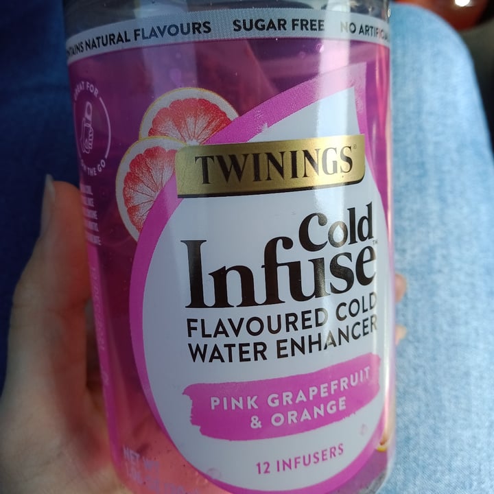 Twinings Pink grapefruit and orange cold water infusion Review | abillion