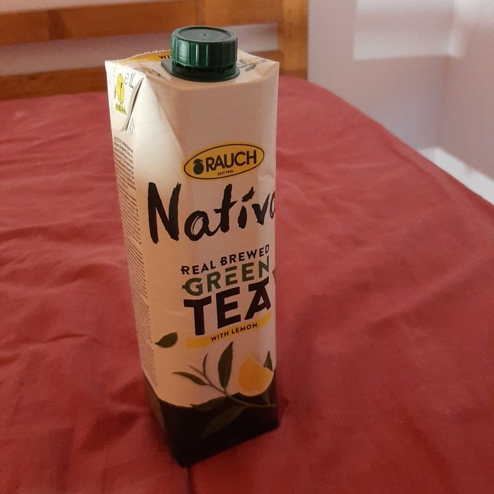 Rauch REAL BREWED GREEN TEA WITH LEMON Review | abillion
