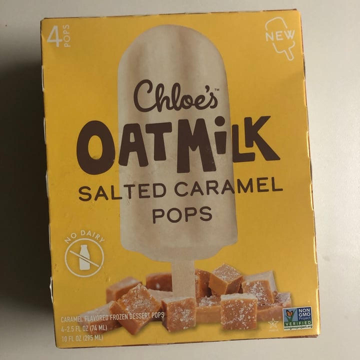 Chloe’s Pops Oat Milk Salted Caramel Pops Review | abillion