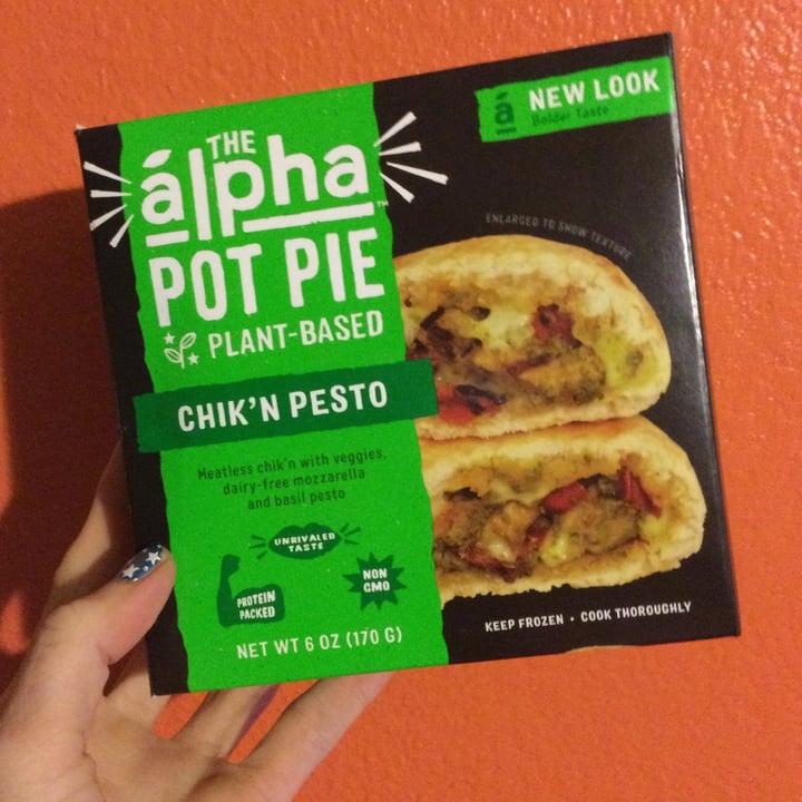 Alpha Foods The Alpha Pot Pie Chik’n Pesto Review | abillion