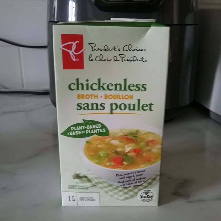 President's Choice Chickenless Broth Review | abillion