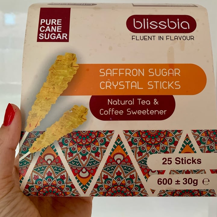 Blissbia Saffron Sugar Crystal Sticks Review | abillion