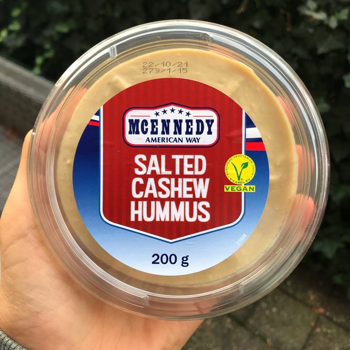 Mcennedy Salted Cashew Hummus Review | abillion