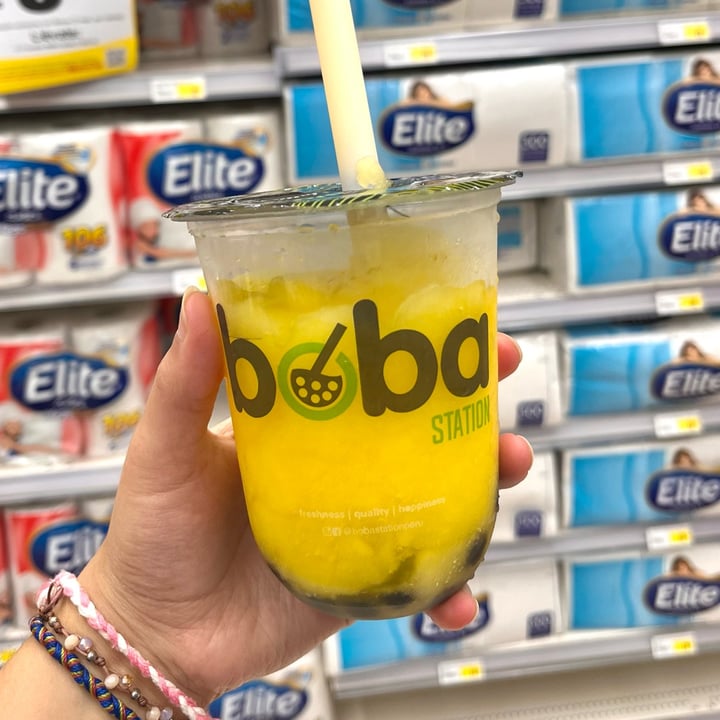 Boba Station Santa Patricia 2 Etapa, La Molina, Peru Slush maracuya ...