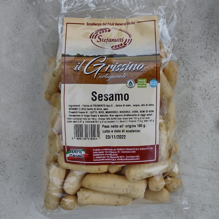 Stefanutti Il Grissino Sesamo Review | abillion