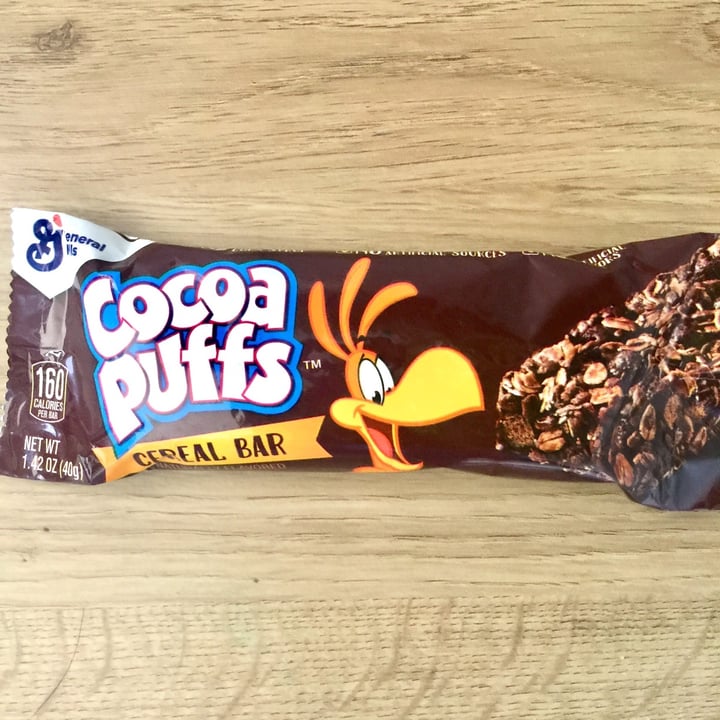 General Mills Cocoa Puff Cereal Bar Review | abillion