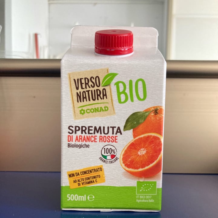 Verso Natura Conad Bio spremuta di Arance Rosse Review | abillion