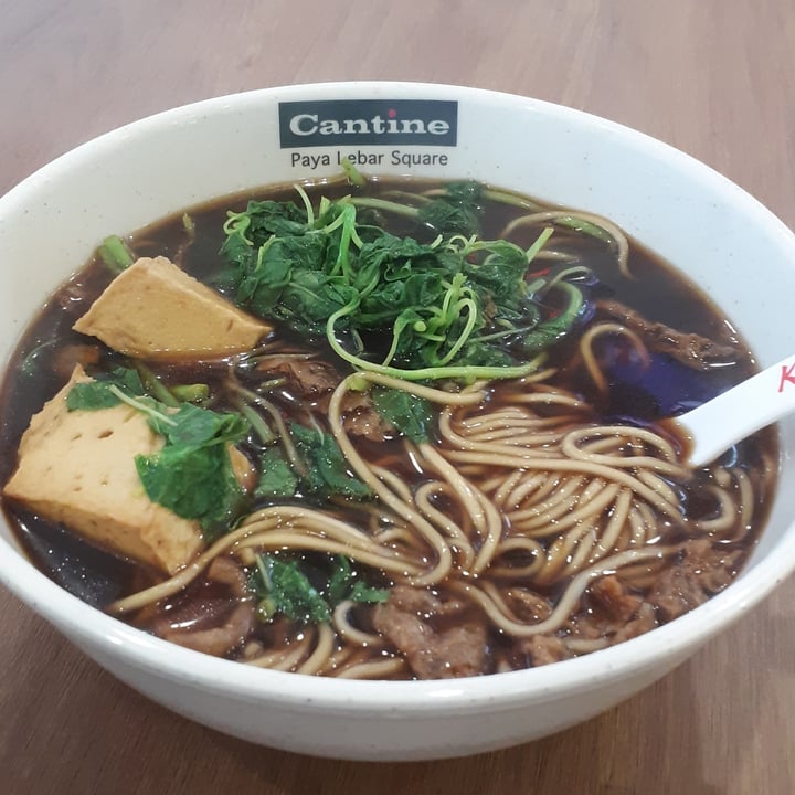 Xuan Miao Vegan Geylang, Singapore U-mian with bak kut teh soup Review ...