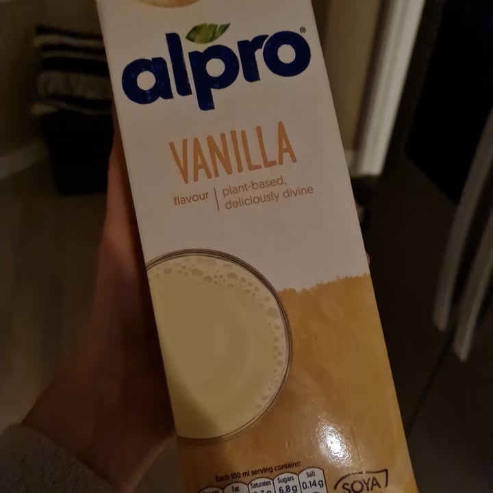 Alpro Vanilla Soy Milk Review | abillion