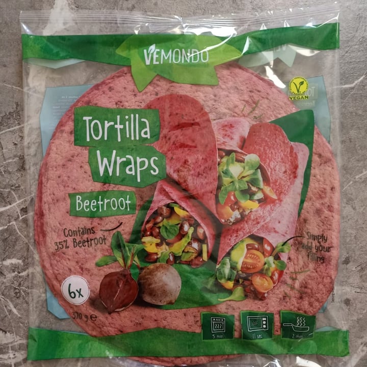 Vemondo tortilla wraps alla barbabietola Review | abillion