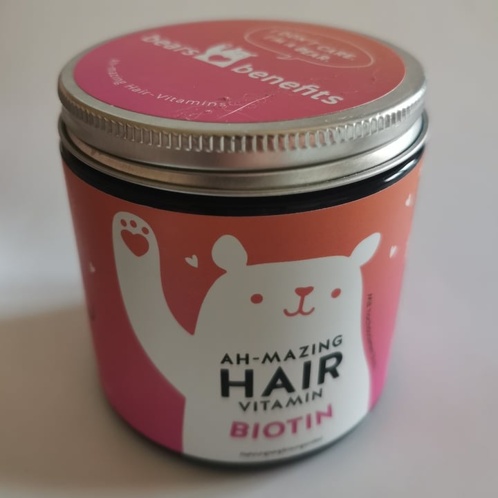 Bears with Benefits Ah-mazing Hair Vitamins Biotin Review | abillion