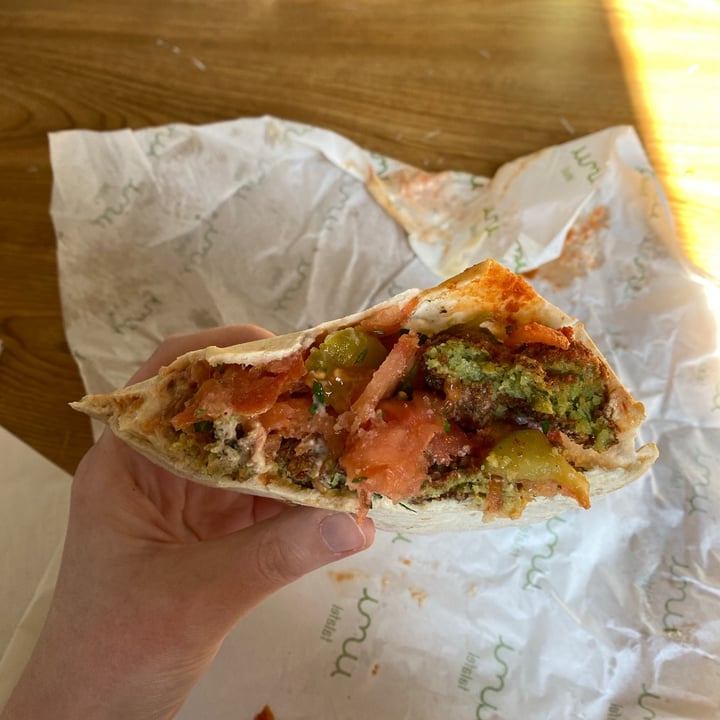 Umi Falafel Ireland Palestinian Falafel Sandwich Review | abillion