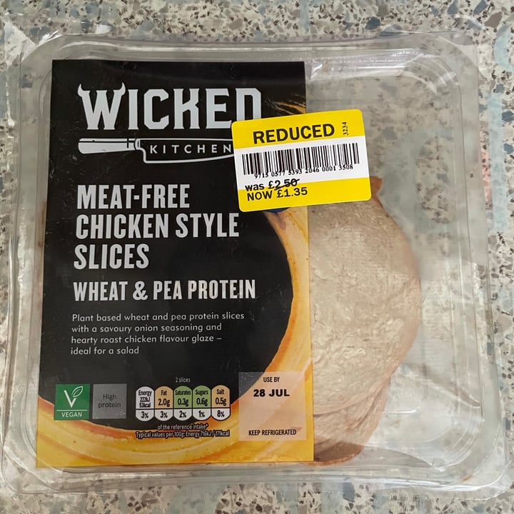Wicked Meat-free chicken style slices Review | abillion