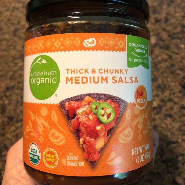 Simple Truth Thick and chunky medium salsa Review | abillion