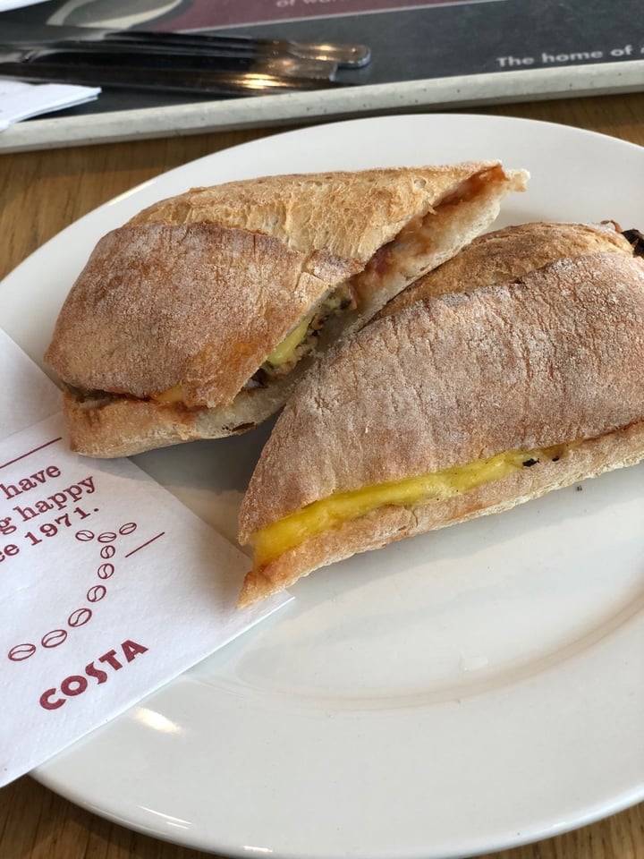 Costa Coffee United Kingdom Vegan All Day Breakfast Panini Review ...
