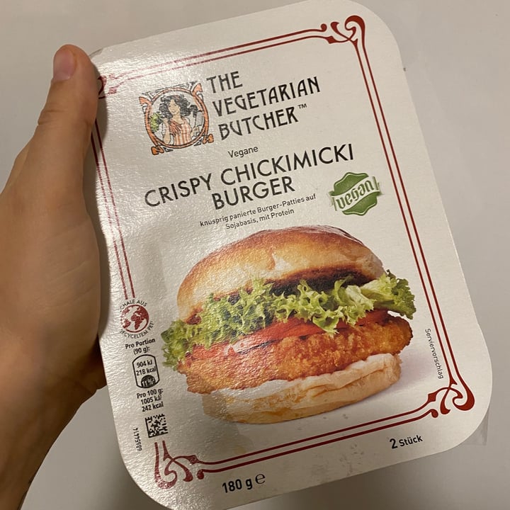The Vegetarian Butcher Crispy chickimicki Burger Review | abillion