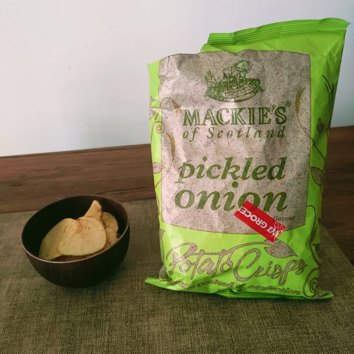 Mackie's of Scotland Pickled Onion crisps Review | abillion