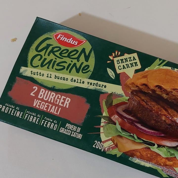 Findus Green Cuisine Burger Vegetali Review | abillion