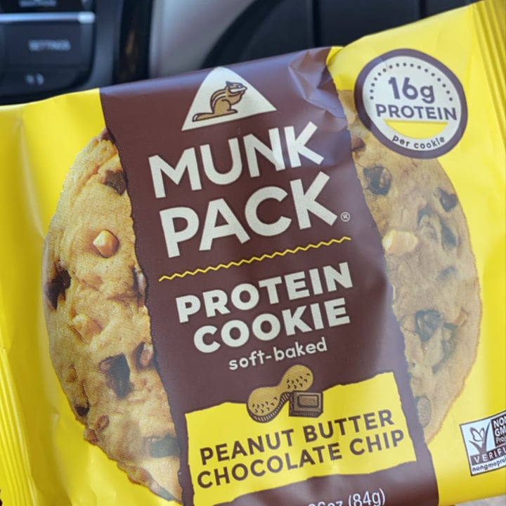 Munk Pack Munk Pack Peanut Butter Chocolate Chip Protein Cookie Review ...
