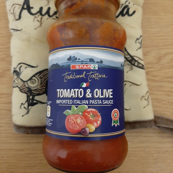 Spar Tomato and olive pasta sauce Review | abillion