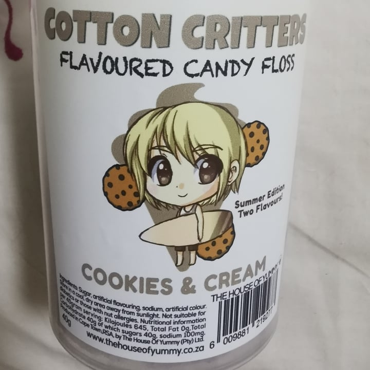 The House of Yummy Candy Floss - Cookies & Cream Review | abillion