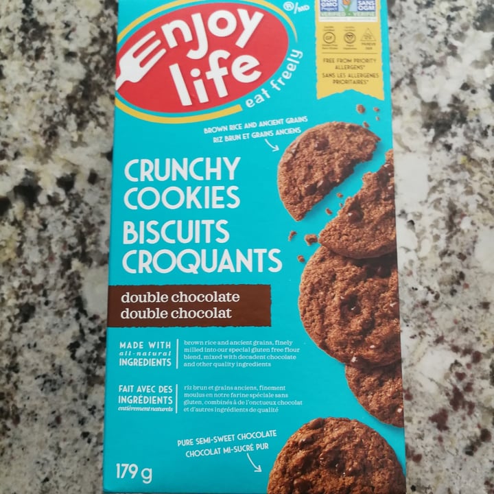 Enjoy Life Double Chocolate Brownie Soft Baled Cookies Review | abillion