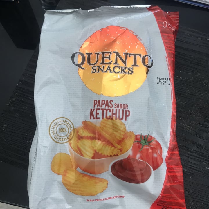 Quento Snacks Papas Fritas Sabor Ketchup Review | abillion
