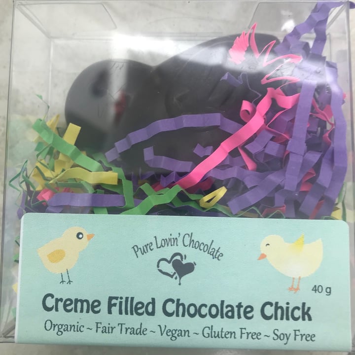 Pure Lovin' Chocolate Cream Filled Chocolate Chick Review | abillion