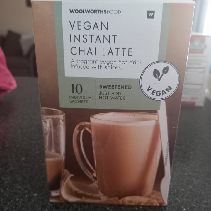 Woolworths Vegan instant chai latte Review | abillion