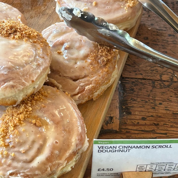 The Regent's Bar and Kitchen United Kingdom Vegan Cinnamon Scroll ...