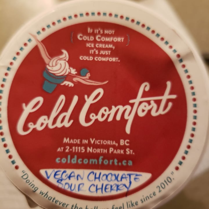 Cold comfort ice cream Ice cream sour cherry Review | abillion