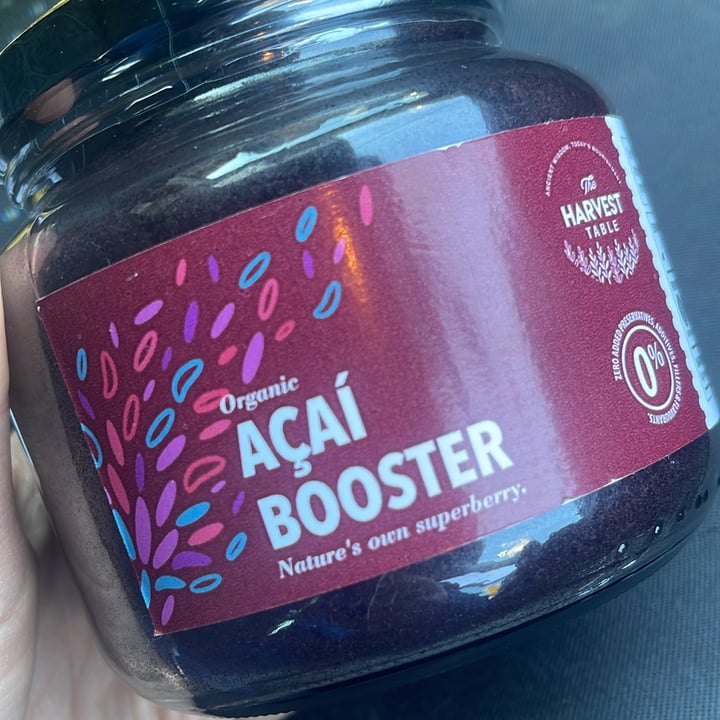Harvest table Acai Booster Review | abillion